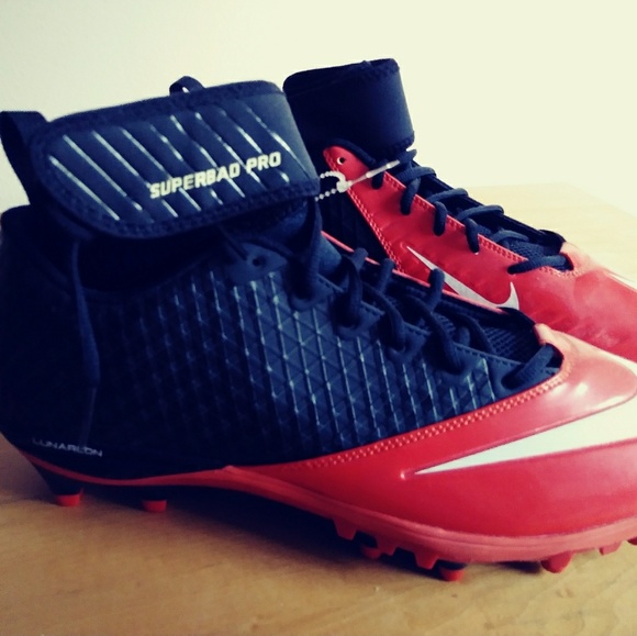 Nike | Shoes | Nike Super Bad Pro Lunarlon Mens 25 Football Cl | Poshmark